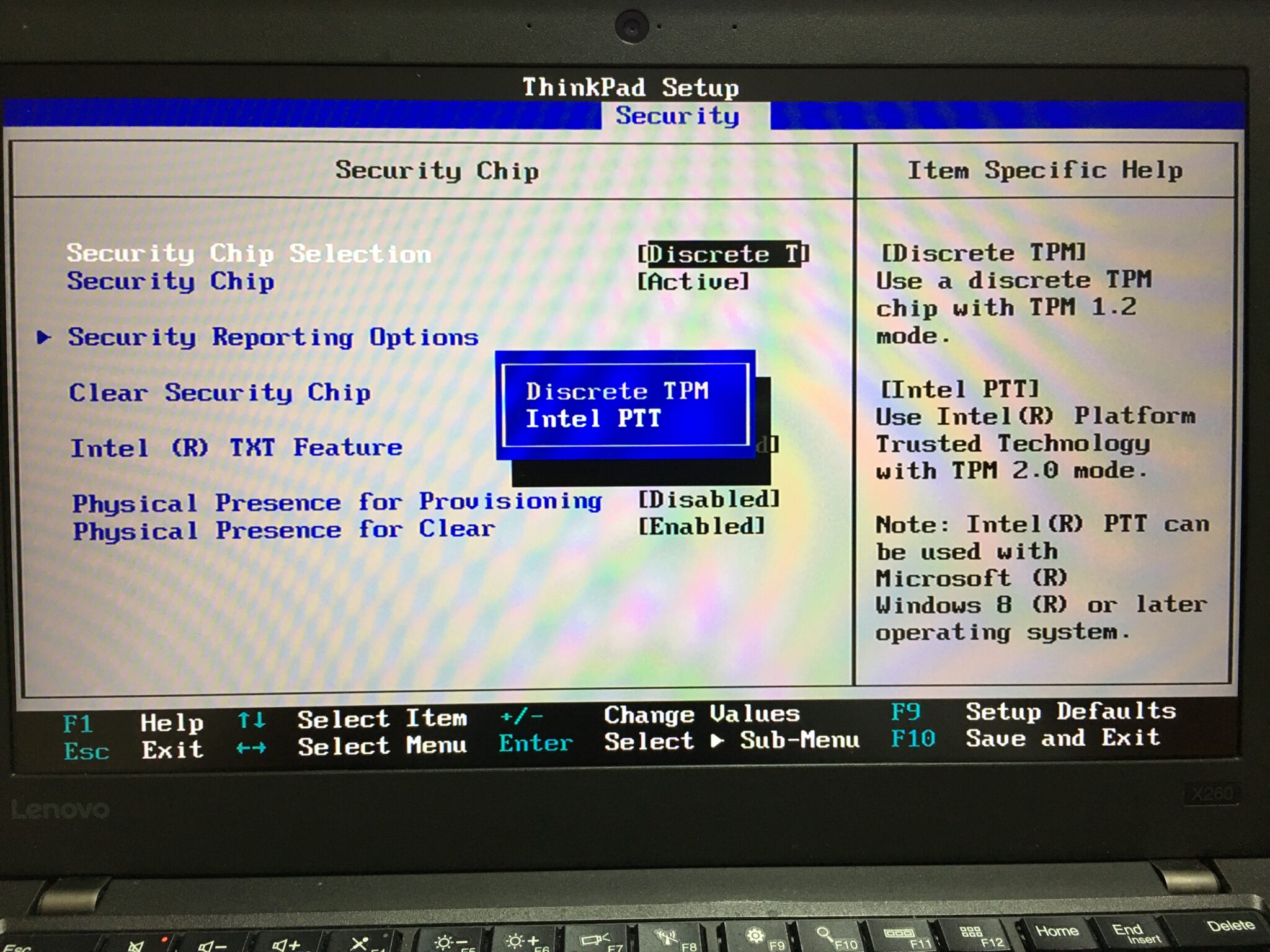 ThinkPad X260はTPM 2.0に対応している | B-log